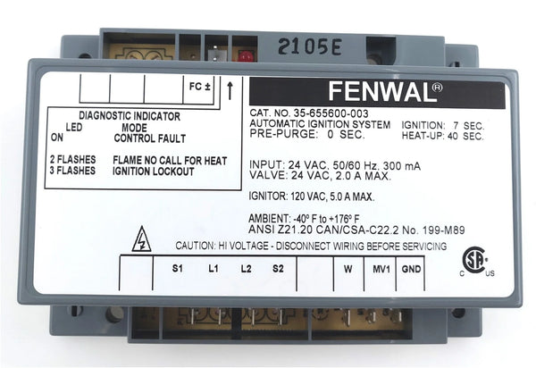 Ignition Module | 35-655600-003 Replacement | Fenwal